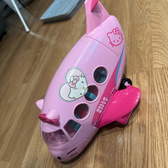 Sanrio | Toys | Hello Kitty Pink Airplane Playset Sanrio Jet Toy | Poshmark